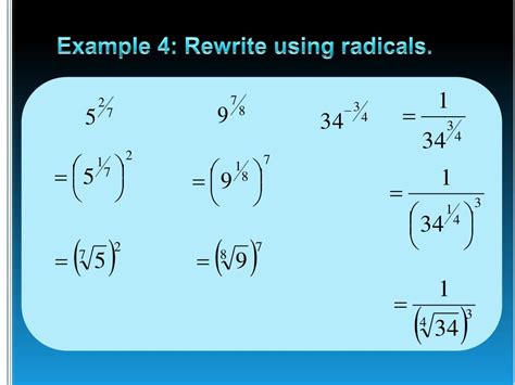 Ppt Nth Roots And Rational Exponents Powerpoint Presentation Free