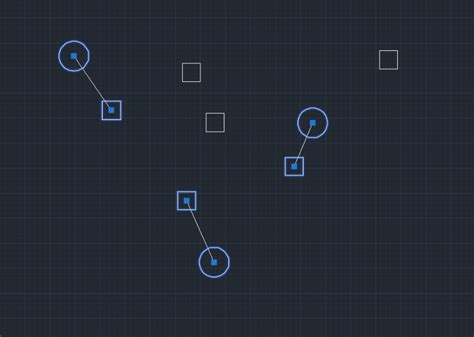 solved draw line between selected blocks and nearby blocks autodesk