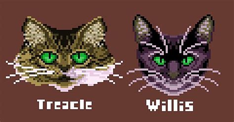a friend asked me to pixel art her cats album on imgur