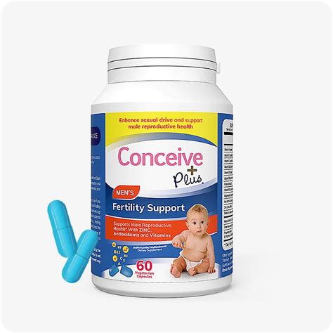 Fertility Supplement For Men 60 Capsules Conceive Plus – Conceive