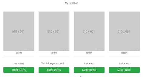 html div bottom aligned in column stack overflow