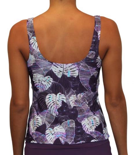 Scoop Tankini Monstera Pualani Hawaii Beachwear