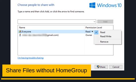 How To Share Files On Windows 10 Over A Network Without Homegroup