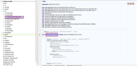 symfony elasticsearch front controller api documentation
