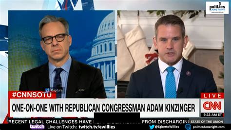Adam Kinzinger Does Not Think Kevin Mccarthy Will Last As Speaker