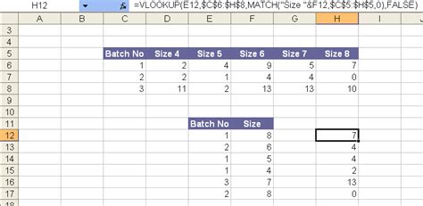 microsoft excel how can i combine vlookup within an if statement