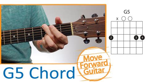 G 5 Guitar Chord Chart And Fingering G Power Chord Th