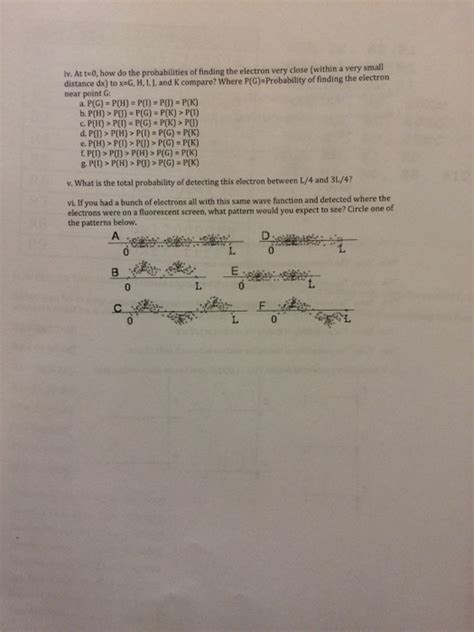 Solved 3 An Electron Wave Function Wave Function Between 0