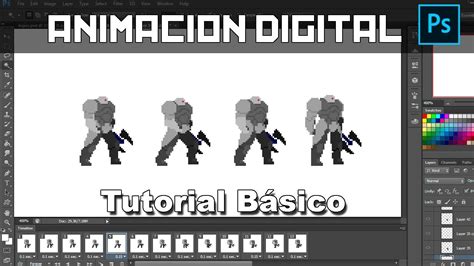 Como Hacer Una Animacion En Photoshop Animacion Basica Youtube