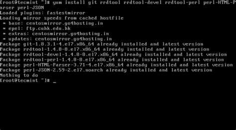 installation guide for collectd and collectd web to monitor server