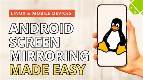 Mirror Your Android Screen On Linux Easy With Screen Copy Scrcpy Home
