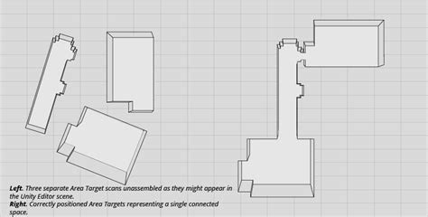 combining multiple area targets vuforia library