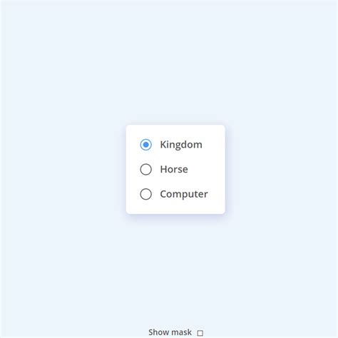 pure css underground radios radio buttons transition coding