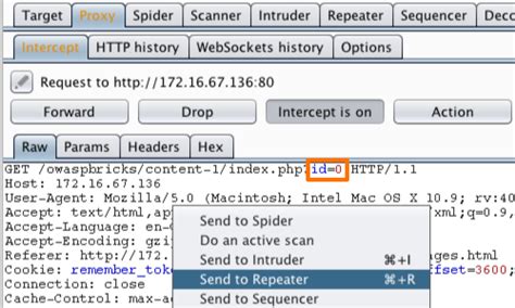 آشنایی با متدولوژی Burp Suite بخش بیستم تشخیص Sql Injection
