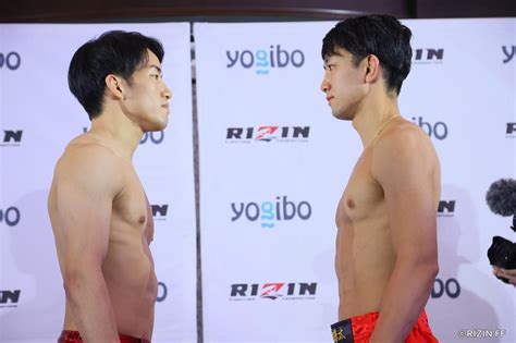 バンタム級準決勝出場者4名を含む、全選手が計量クリア！yogibo Presents Rizin 33 公開計量結果 Rizin