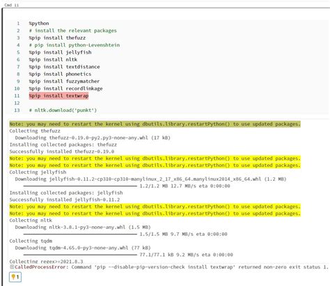 how to restart the kernel on my notebook in databr databricks 3814