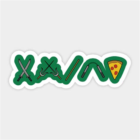 Tmnt Ninja Turtles Sticker Teepublic