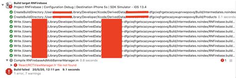 xcode ios build fails due to rnfirebase s collision with use