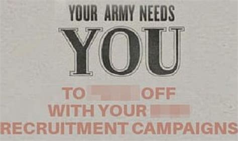 British Army Recruitment Posters Condemned By Soldiers ‘we Are