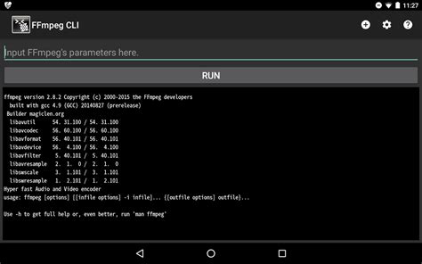 ffmpeg cli for android─在android上也能用ffmpeg！ magiclen