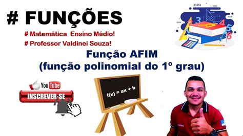 Função Afim Função Polinomial Do Primeiro Grau DefiniÇÃo E AnÁlise