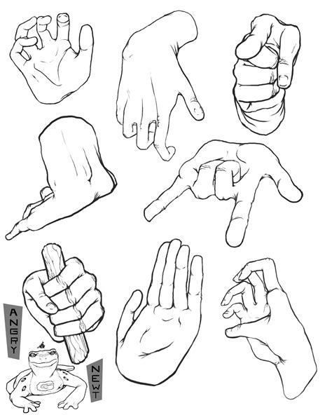Male Hand Positions 1 By Angrygnewt On Deviantart
