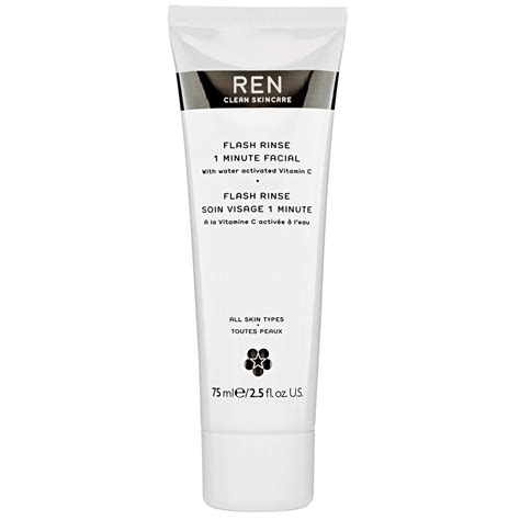 Ren Flash Rinse 1 Minute Facial 75ml