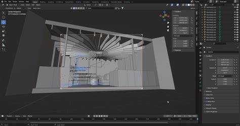 how to render a scene from the perspective that i set in viewport