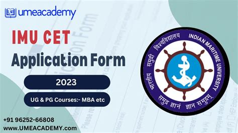 Imu Cet Application Form 2023 Posteezy