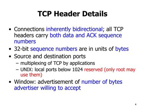 Ppt Reliable Transport Ii Tcp And Congestion Control Powerpoint