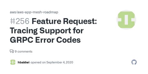 feature request tracing support for grpc error codes · issue 256