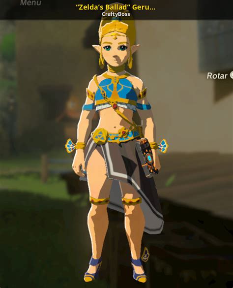 “zeldas Ballad” Gerudo Armor Switch [the Legend Of Zelda Breath Of