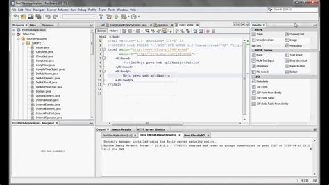 neatbeans create simple web application youtube