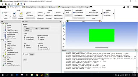 الجزء الاول من شرح برنامج ال ansys fluent setup solver youtube
