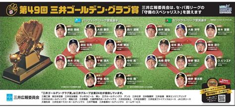 第49回 三井ゴールデン・グラブ賞の受賞選手が発表されました ニュース 社員食堂・給食事業委託ならエームサービス株式会社