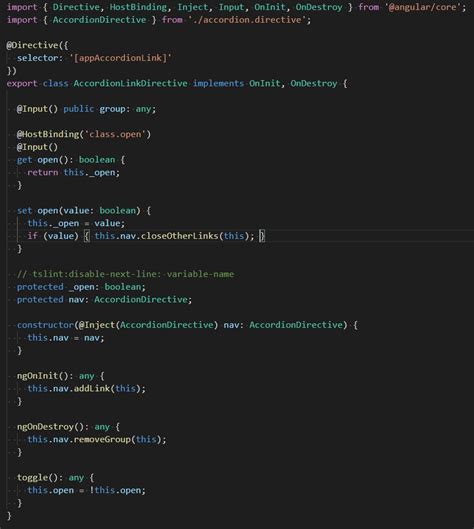 html accordion menu with mat list item is not working stack overflow