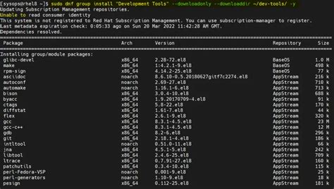 how to download rpm without installing on rhel 8 centos 8