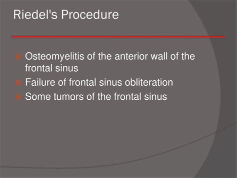 Ppt Frontal Sinus Surgery Powerpoint Presentation Free Download Id