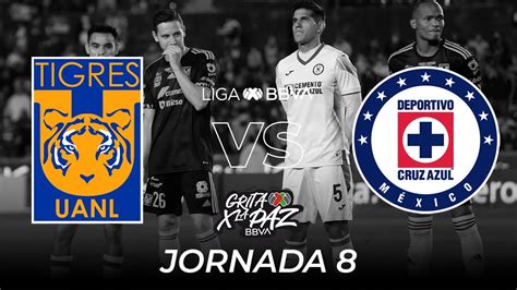 Resumen Y Goles Tigres Vs Cruz Azul Liga Bbva Mx Grita México C22