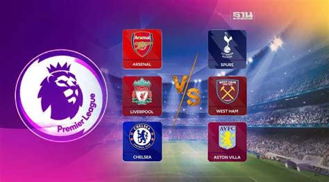 ถ่ายทอดสดบอลพรีเมียร์ลีก อาร์เซนอล Vs สเปอร์ส ลิเวอร์พูล พบ เวสต์แฮม