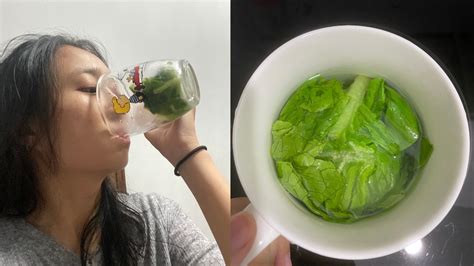 does drinking lettuce water really help you sleep i put it to the test