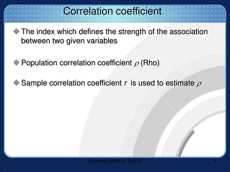 Topic 8 Correlation And Regression Analysis Ppt Download