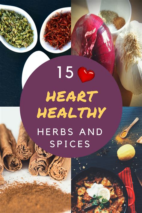15 Heart Healthy Herbs And Spices Remedygrove
