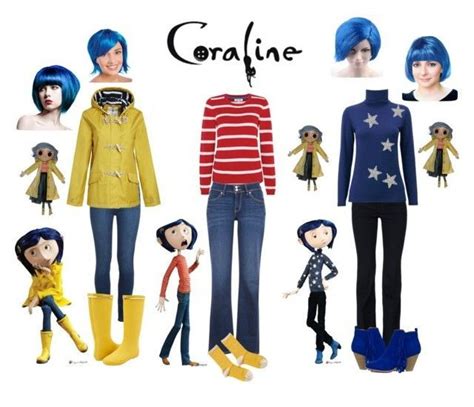 Easy Coraline Costume By Anais Mcdonald On Polyvore Featuring Paige