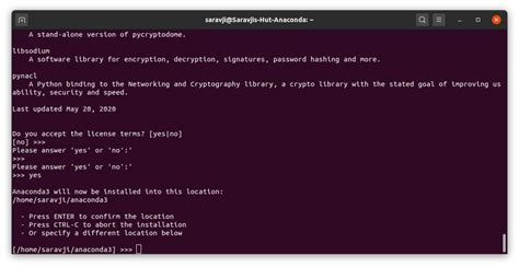 installing anaconda on linux ubuntu saravji s hut