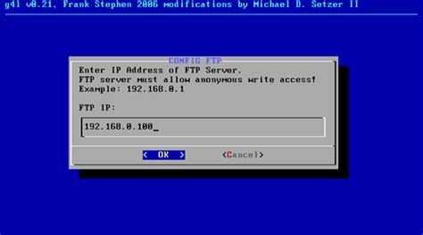 back up restore hard drives and partitions with ghost4linux page 2