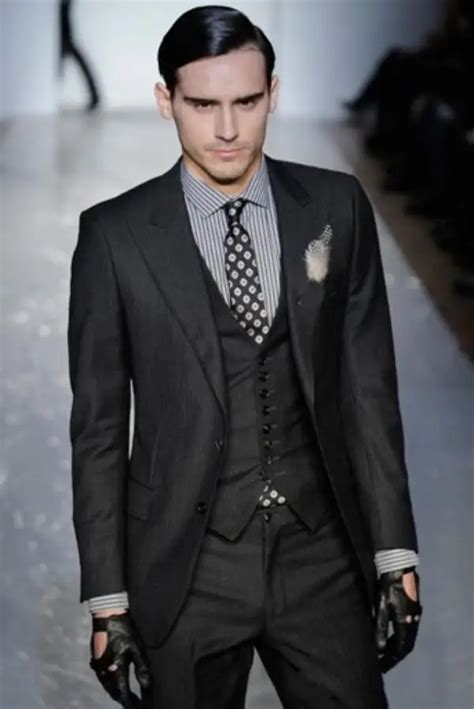 Peaked Lapel Fashion Terno Masculino Custume Homme High Quality Wedding