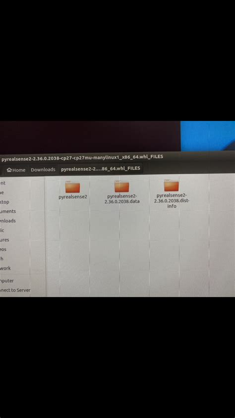 an error occurred when installing pyrealsense2 on ubuntu intel