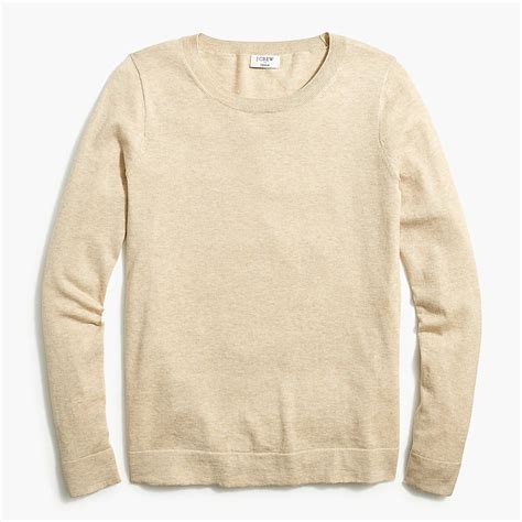 J Crew Factory Cotton Teddie Sweater For Women