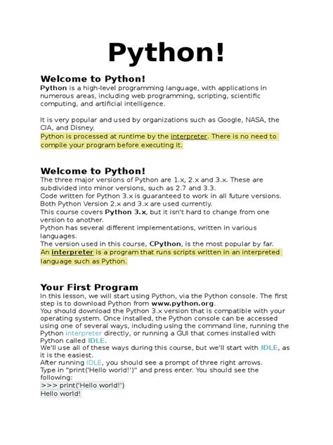python docx python programming language command line interface